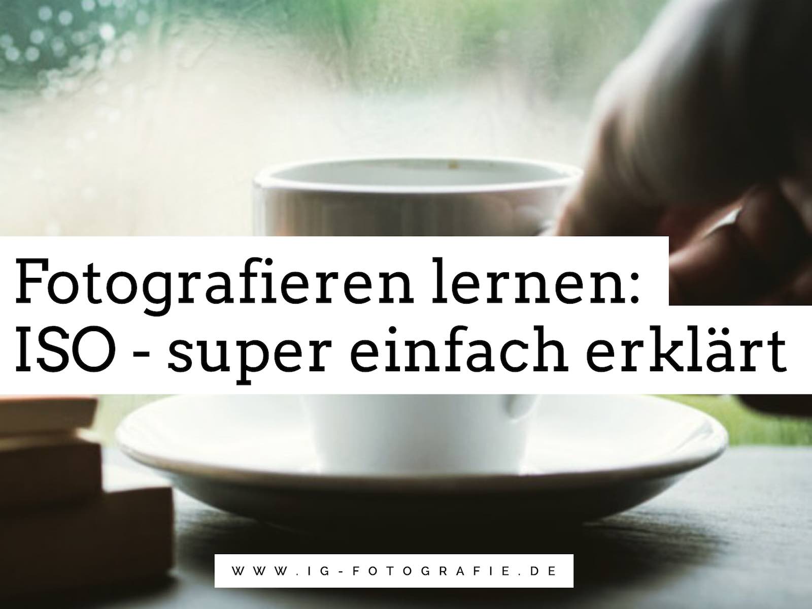 ISO Wert deiner Kamera ganz einfach erklärt - Fotografieren lernen - IG ...